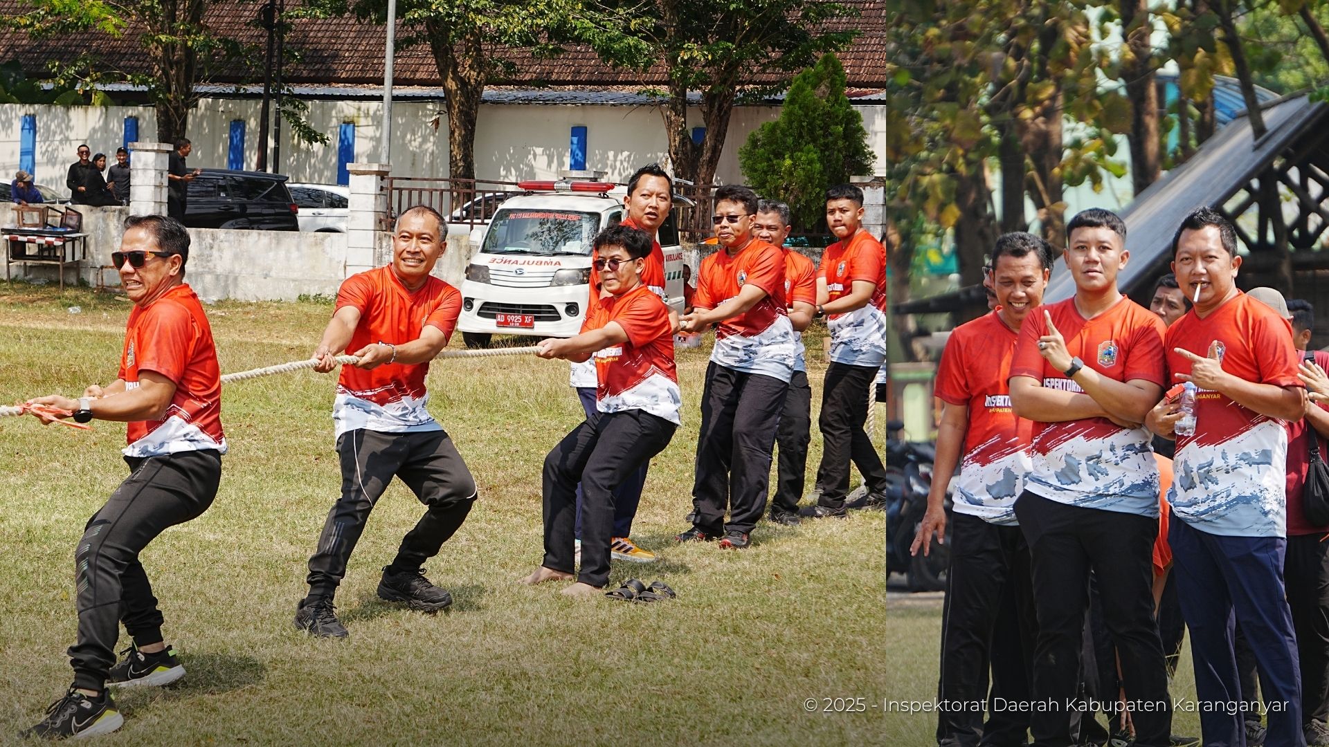 Inspektorat Daerah turut memeriahkan Lomba Olahraga Tradisional 2025 dalam rangka HUT ke-80 ...